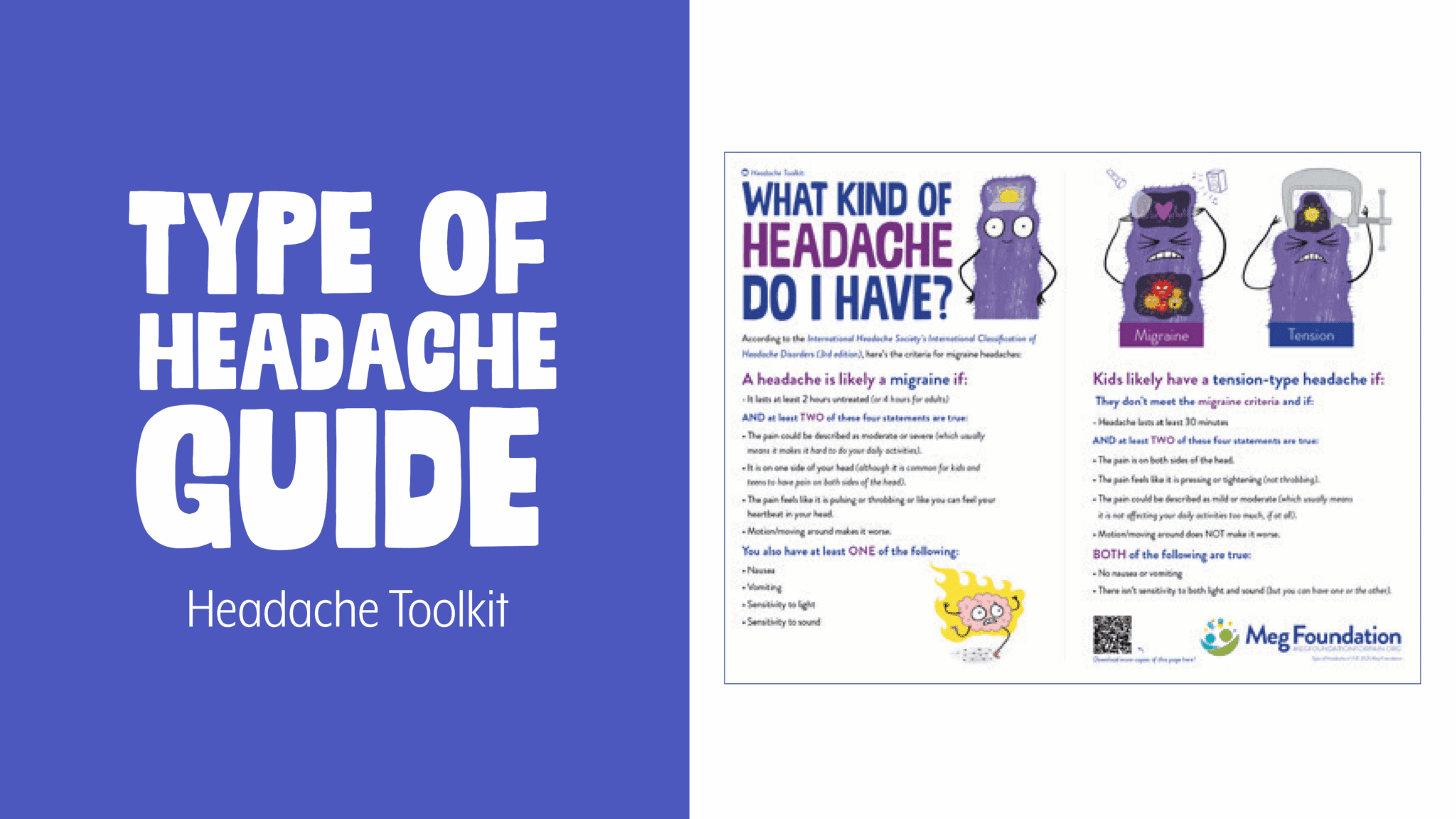 Headache Toolkit | Meg Foundation