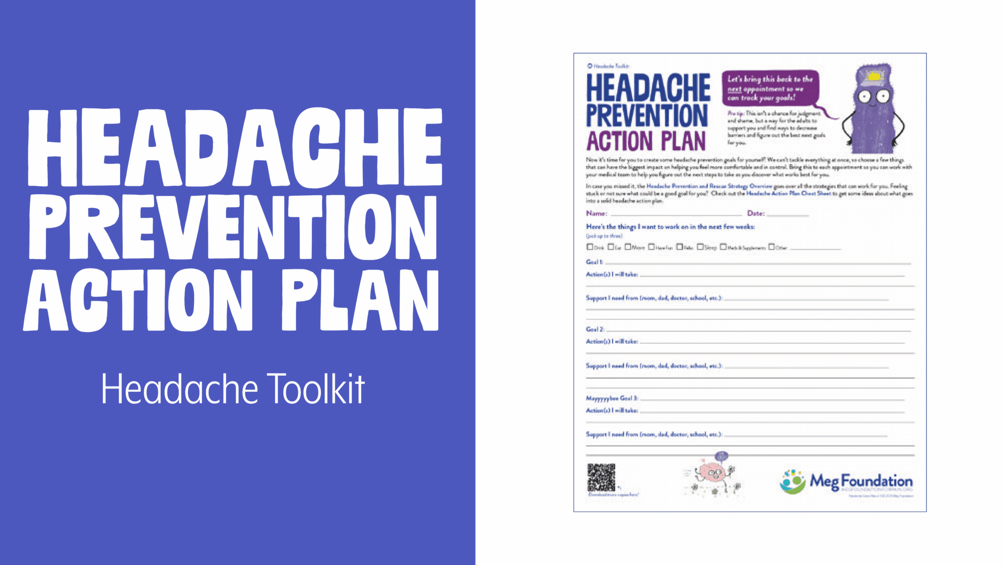 Headache Toolkit | Meg Foundation