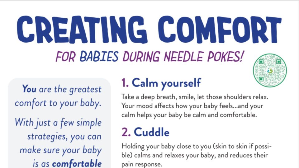 Creating Comfort For Babies Infographic | Meg Foundation