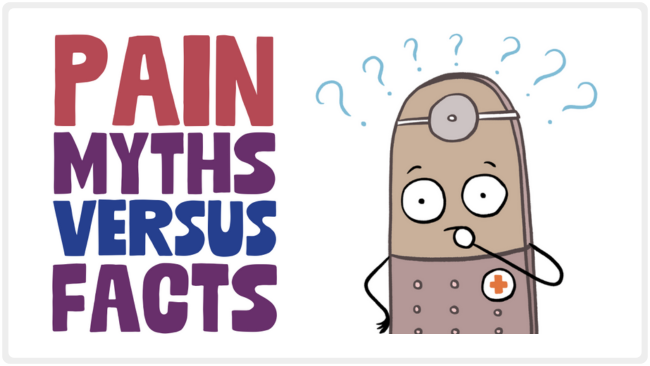 Pain Myth & Fact Poster | Meg Foundation